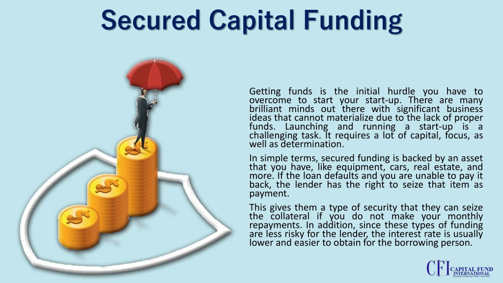 PPT - Secured Capital Funding PowerPoint Presentation, free download ...