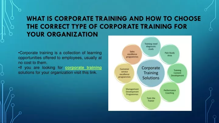 PPT - What is corporate training and How to choose PowerPoint ...