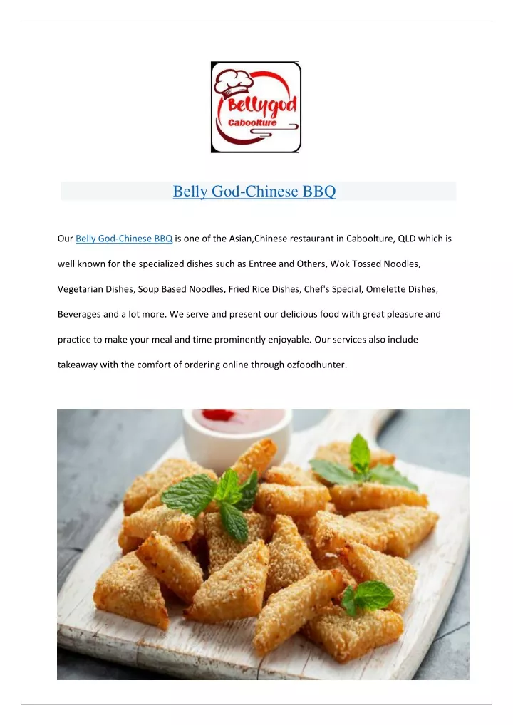 PPT - Upto 20% Offer - Order Now at BellyGod Caboolture Menu PowerPoint ...