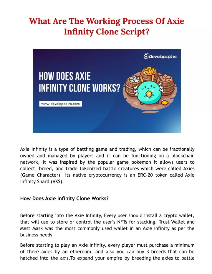 PPT - Work-Flow Of Our Axie Infinity Clone Script PowerPoint ... PPT - Work-Flow Of Our Axie Infinity Clone Script PowerPoint ...
