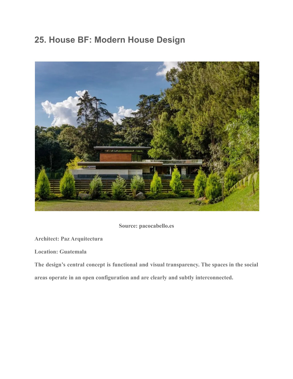 PPT - 30 Modern House Design Ideas That You’ll Love PowerPoint ...