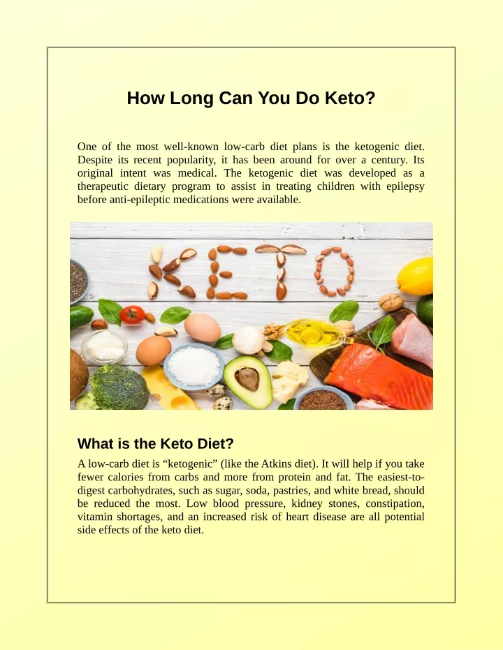 PPT - How Long Can You Stick To A Keto Diet PowerPoint Presentation ...