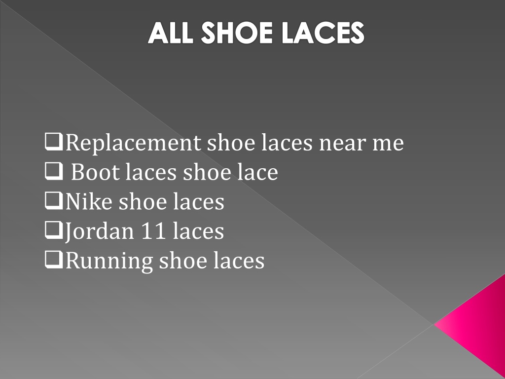 PPT - Personalize Your Sneakers with Shoelaces at Shoelacesupply PowerPoint Presentation - ID ...