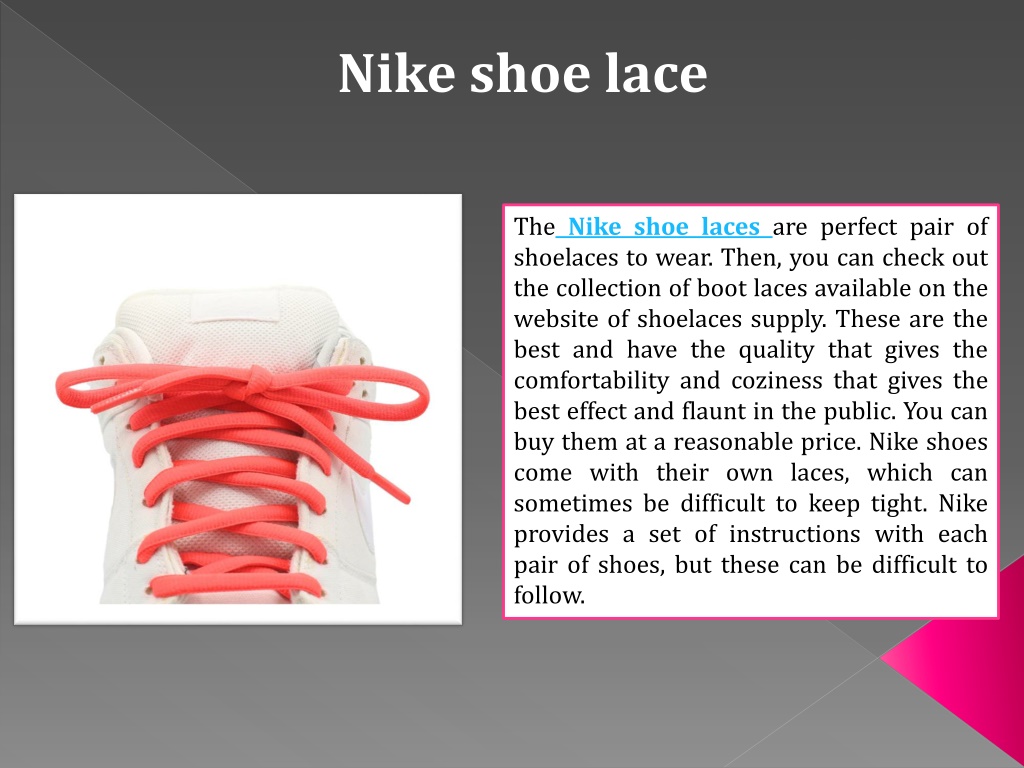 PPT - Personalize Your Sneakers with Shoelaces at Shoelacesupply PowerPoint Presentation - ID ...