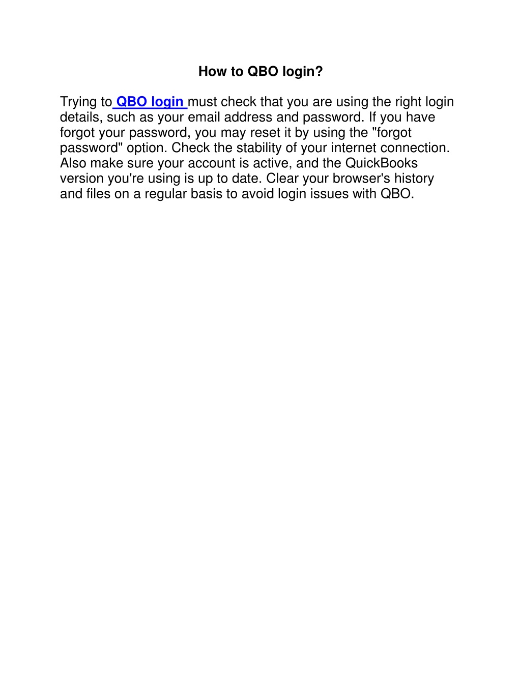 PPT - How-to-QBO-logi1 PowerPoint Presentation, free download - ID:11887048
