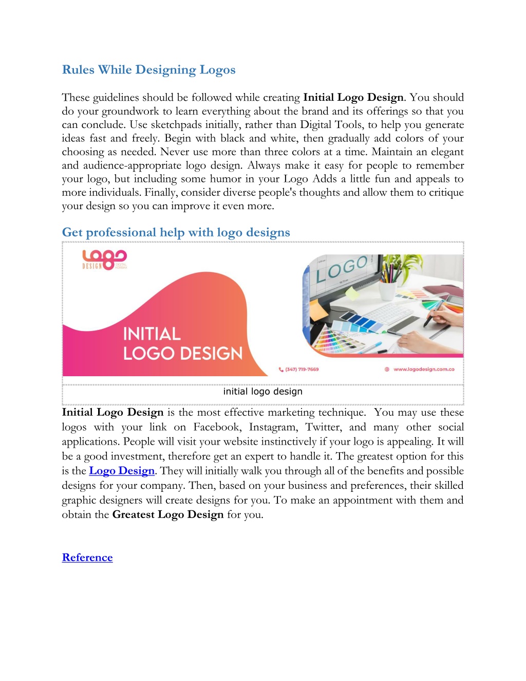 PPT - Why Initial Logo Design is Vital for Marketing Strategy ...