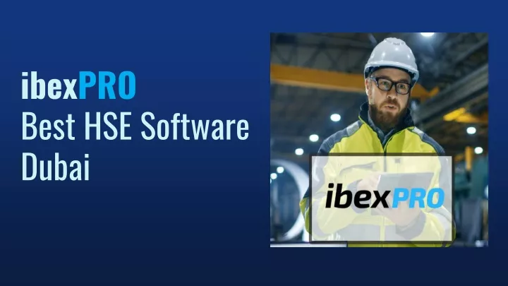 PPT - Best HSE Software Dubai PowerPoint Presentation, free download ...