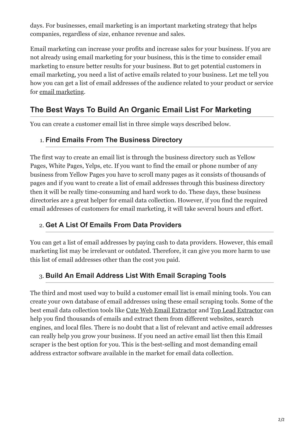 PPT - 1How Can I Build An Organic Email List For Marketing PowerPoint ... PPT - 1How Can I Build An Organic Email List For Marketing PowerPoint ...