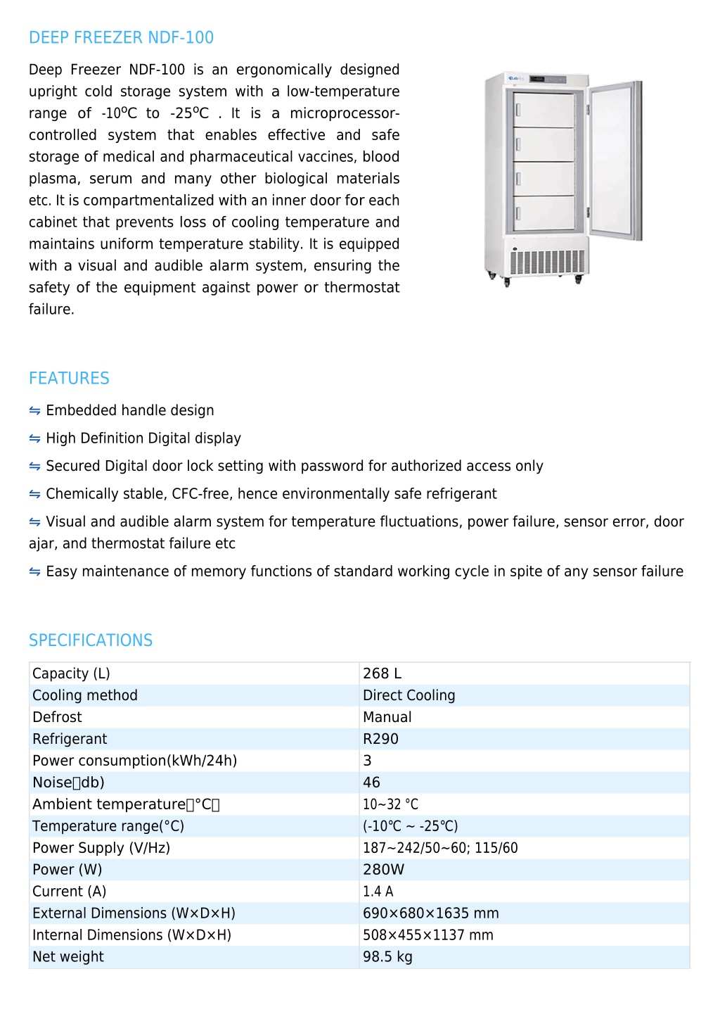 PPT - LABNICS-Deep-Freezer-NDF-100 PowerPoint Presentation, free ... PPT - LABNICS-Deep-Freezer-NDF-100 PowerPoint Presentation, free ...