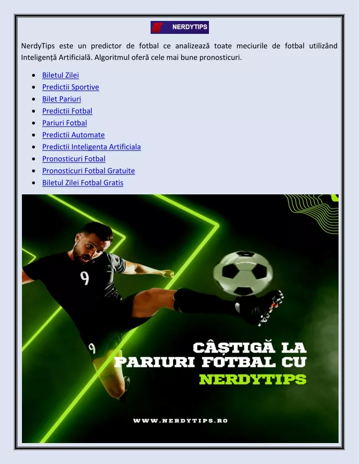PPT - Pariuri Fotbal PowerPoint Presentation, free download - ID:11892210