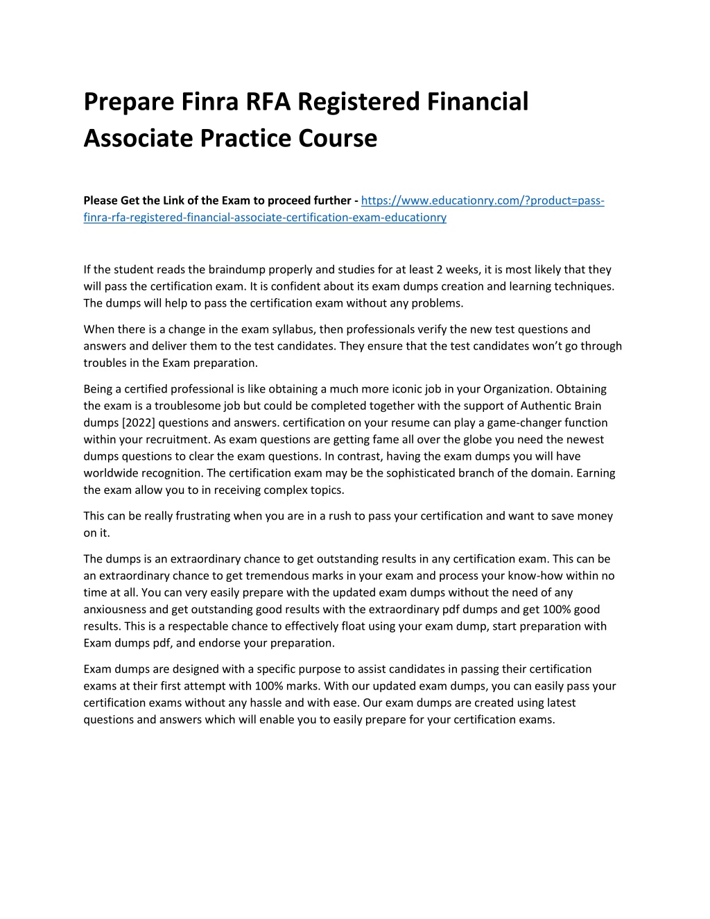 PPT - Finra RFA Registered Financial Associate PowerPoint Presentation ...
