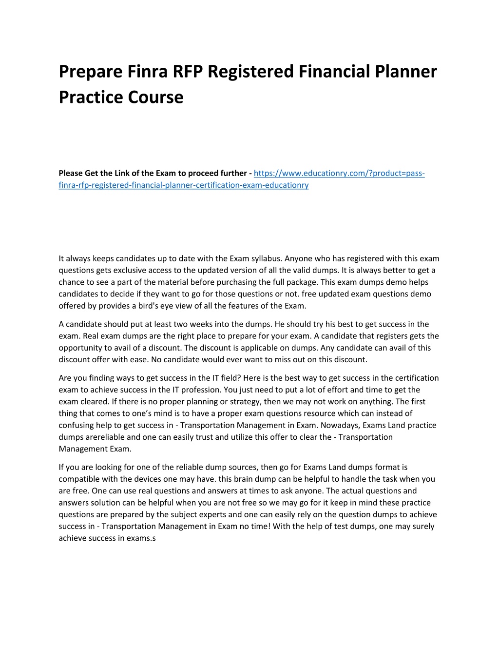 PPT - Finra RFP Registered Financial Planner PowerPoint Presentation ...