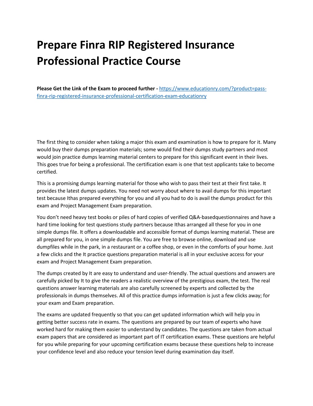 PPT - Finra RIP Registered Insurance Professional PowerPoint ...