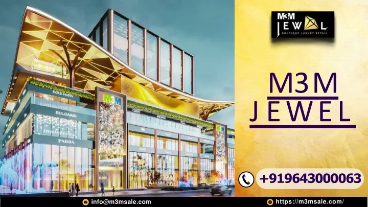 PPT - M3M Jewel MG Road Gurgaon - Call 919643000063 PowerPoint ...
