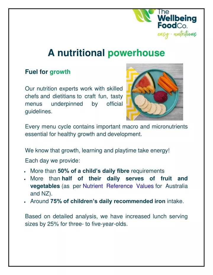 PPT - A nutritional powerhouse PowerPoint Presentation, free download ...