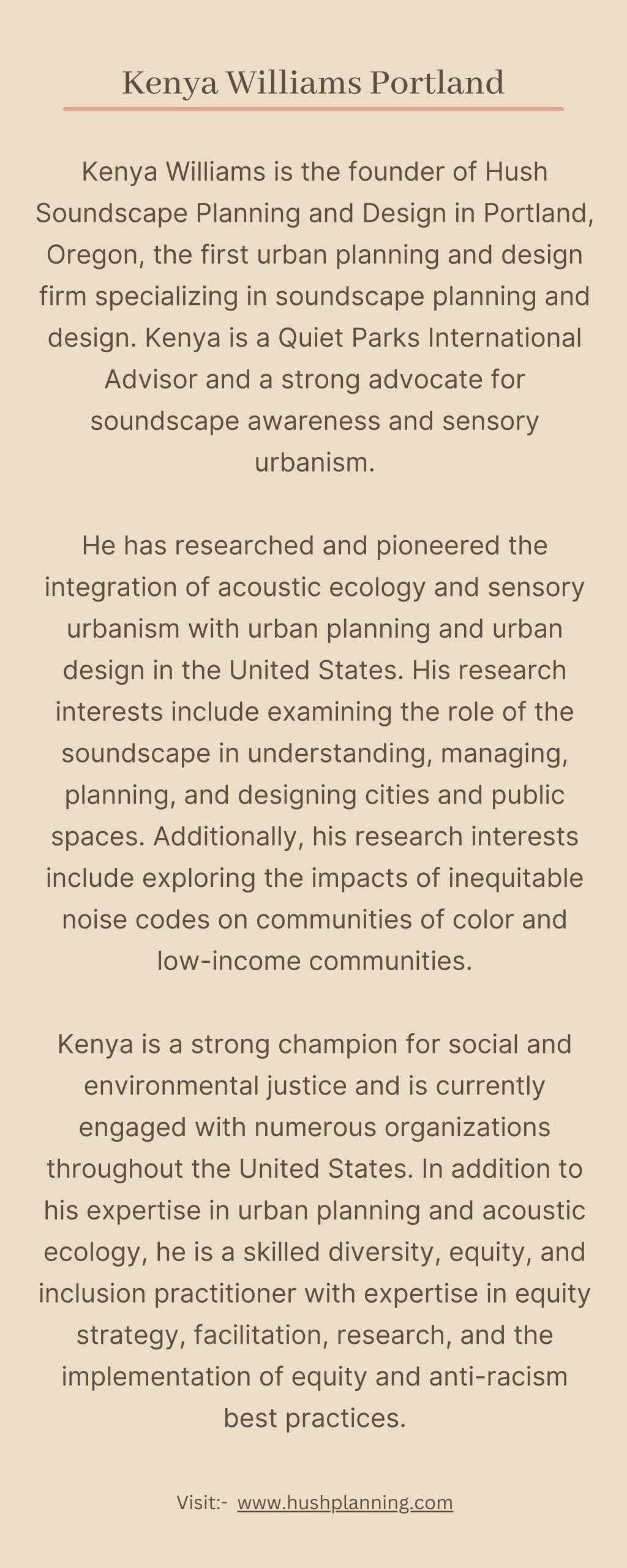 PPT - Kenya Williams Portland PowerPoint Presentation, free download ...
