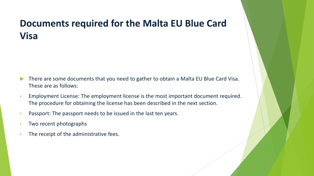 PPT - Malta EU Blue Card Visa – Everything You PowerPoint Presentation ...