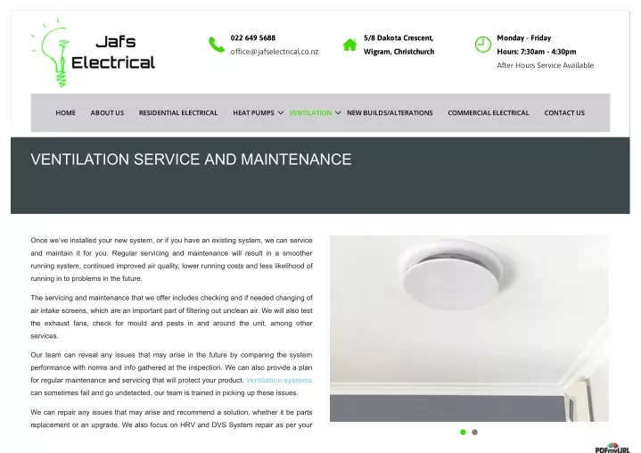 PPT - Ventilation Service Christchurch | Ventilation Installation ...
