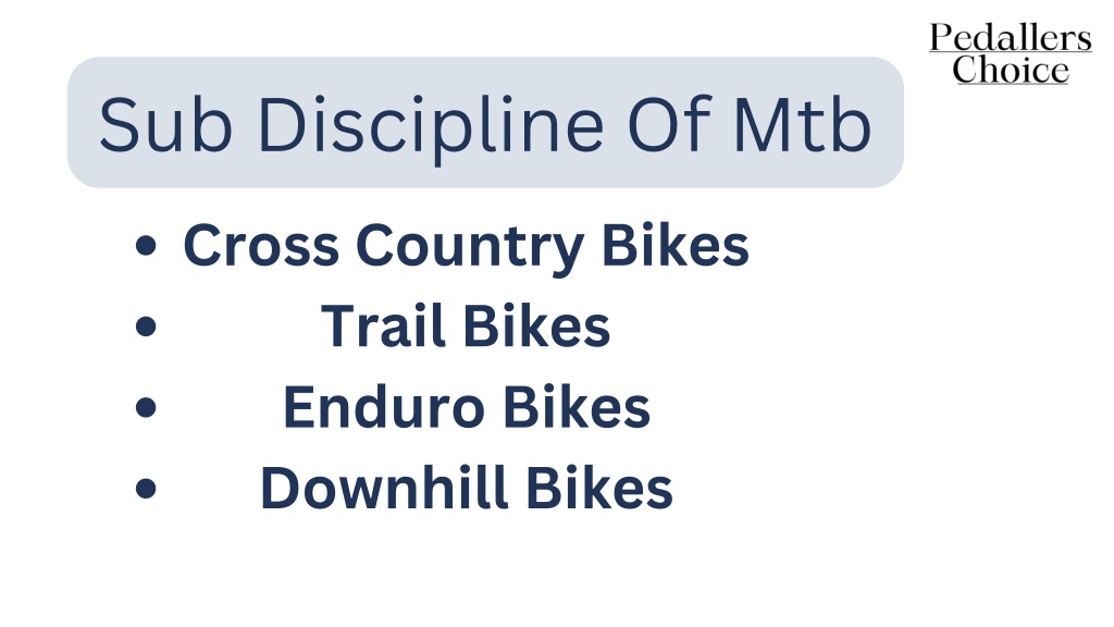 PPT - What is a Mountain Bike? - Pedallers Choice PowerPoint ...