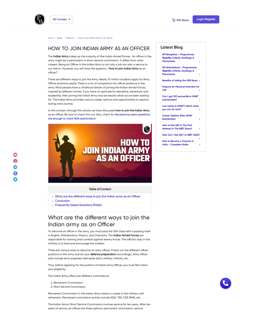 PPT - Join the Indian Army and Build a Better India | Download Pdf ...