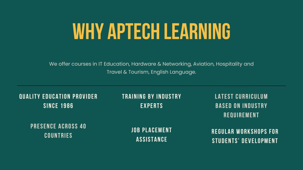 PPT - Find the Best Aviation Training Institute In Kolkata - Aptech ...
