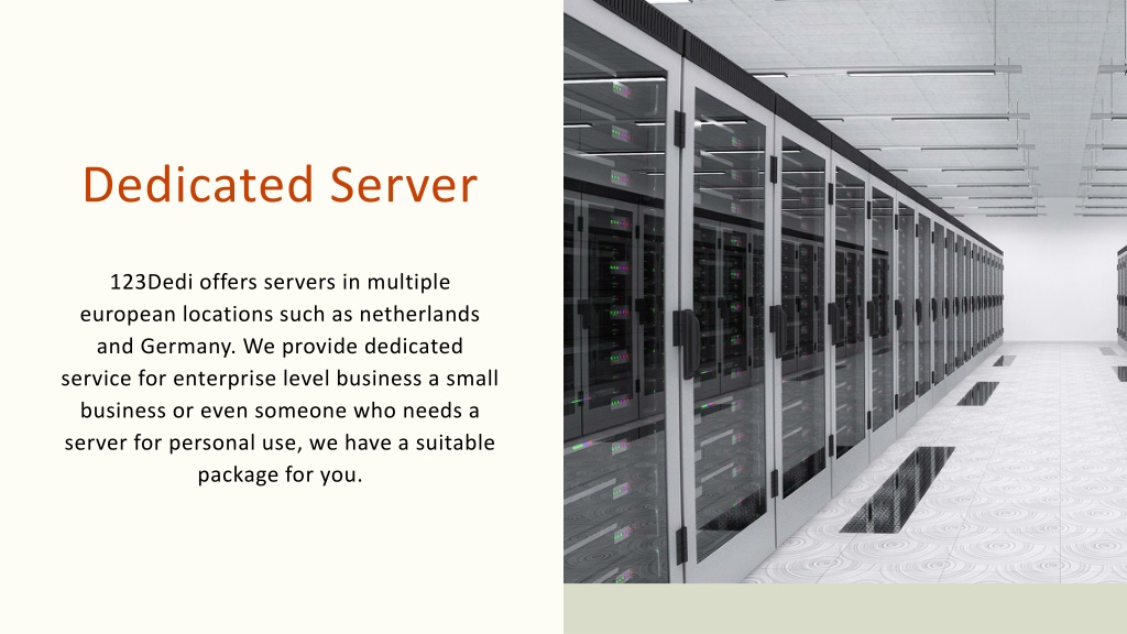PPT - Dedicated Server Netherlands PowerPoint Presentation, free ...