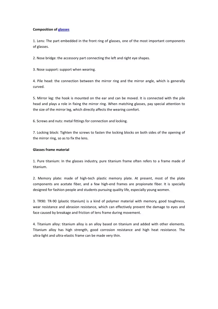 PPT - Glasses Introduction PowerPoint Presentation, free download - ID ...