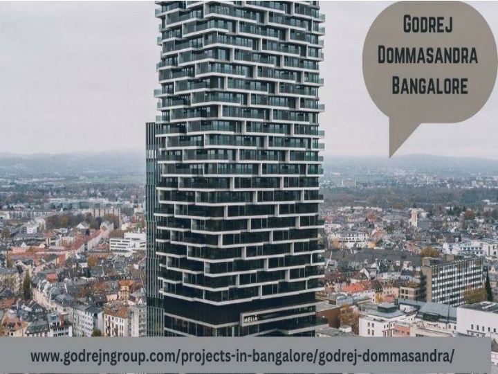 PPT - Godrej Dommasandra Bangalore Luxurious Apartments 2BHK & 3BHK ...