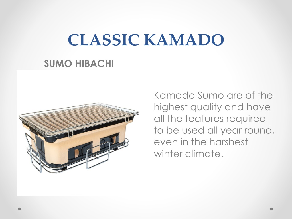 PPT - Japanese Tabletop Grill - www.kamadosumo.se PowerPoint ...