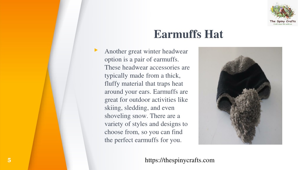 PPT - Winter Headwear Trends 2023 - The Spiny Crafts PowerPoint ...