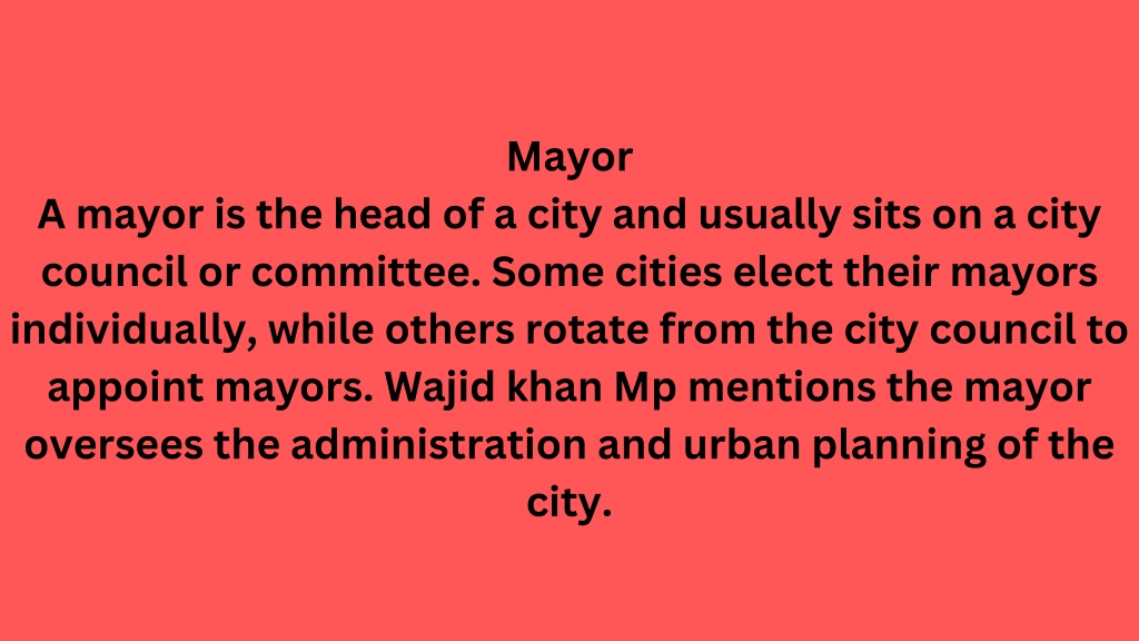 PPT - Politician Staff Roles And Responsibilities PowerPoint ...