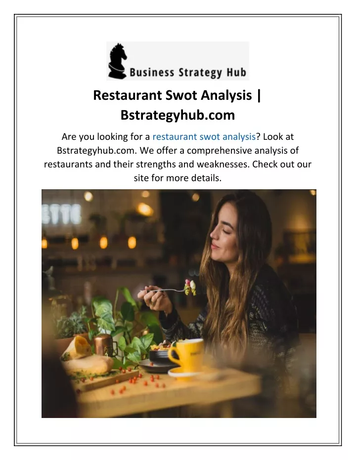 PPT - Restaurant Swot Analysis Bstrategyhub.com PowerPoint Presentation ...