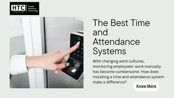 PPT - The Best Time and Attendance Systems PowerPoint Presentation ...