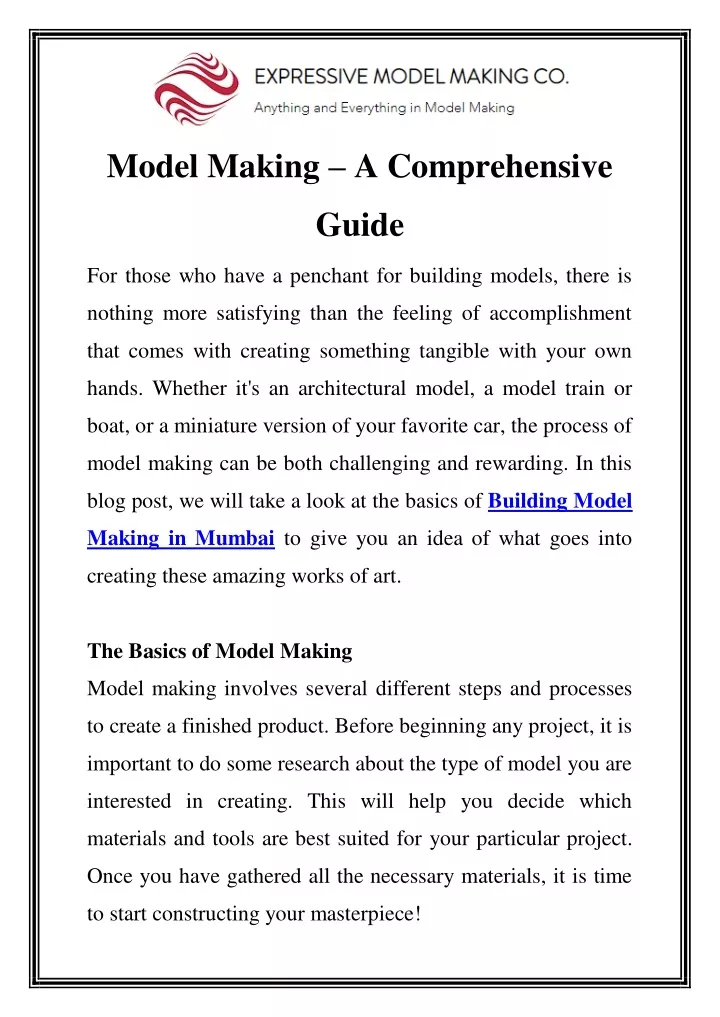 PPT - Building Model Making in Mumbai Call-9819969376 PowerPoint ...