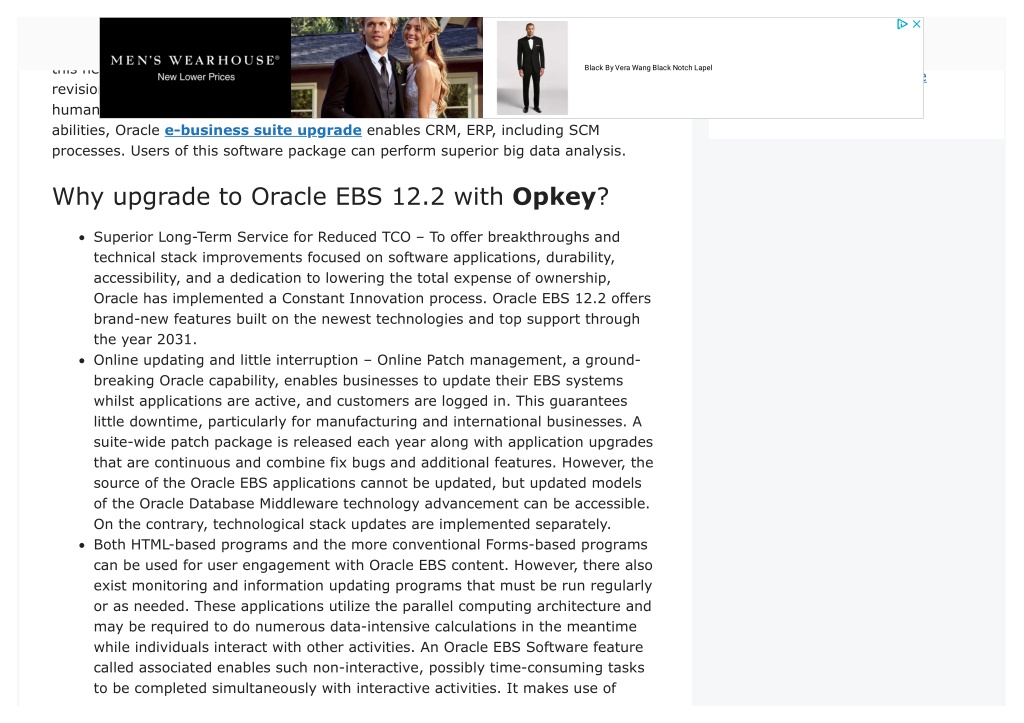 PPT - Why Should Businesses Upgrade to Oracle EBS PowerPoint ... PPT - Why Should Businesses Upgrade to Oracle EBS PowerPoint ...