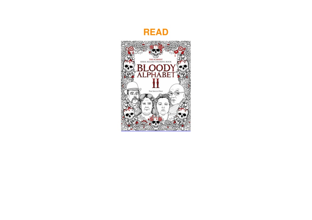 PPT - PDF/READ BLOODY ALPHABET 2: The Scariest Serial Killers Coloring ...