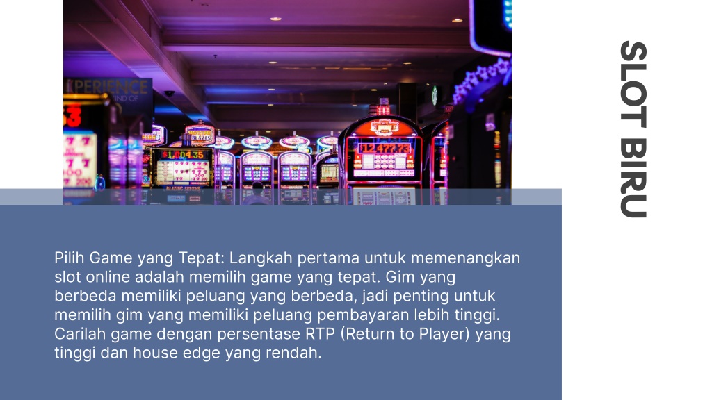 PPT - Slot Biru PowerPoint Presentation, free download - ID:11911059