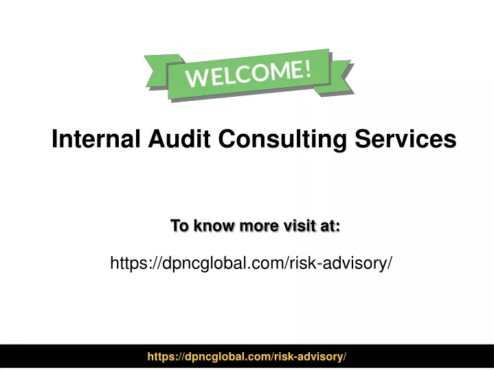 PPT - Internal Audit Consulting Services PowerPoint Presentation, free ...