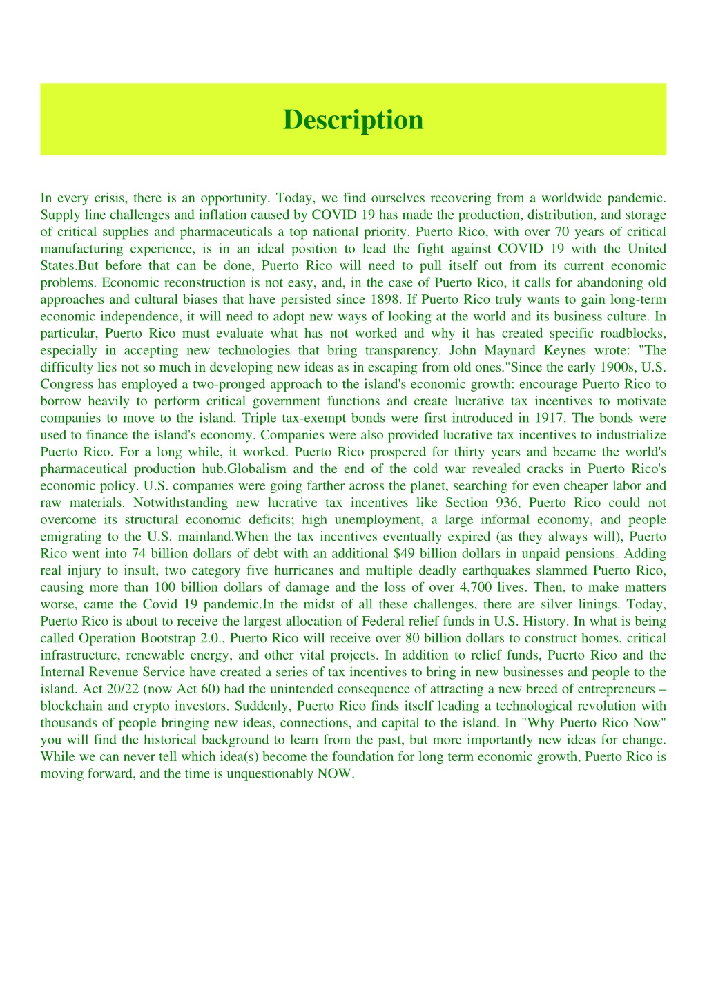 PPT - [PDF] DOWNLOAD READ Why Puerto Rico Now A masterplan for ...