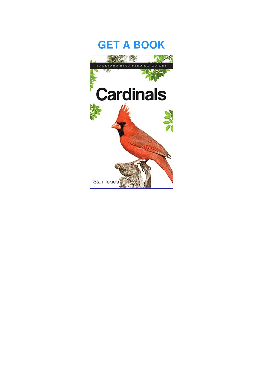 PPT - _PDF_ Cardinals (Backyard Bird Feeding Guides) PowerPoint ...