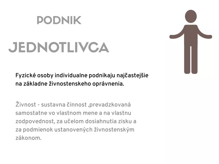 PPT - zakladne formy podnikania PowerPoint Presentation, free download ...