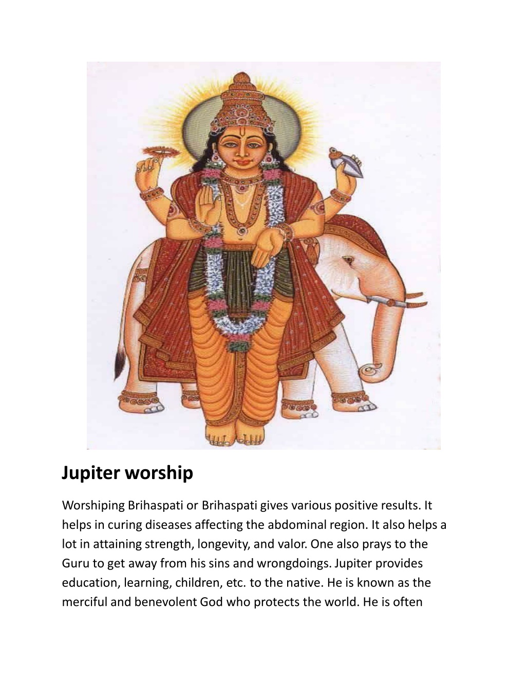 PPT - Brihaspati – The Teacher Of The Gods PowerPoint Presentation ...