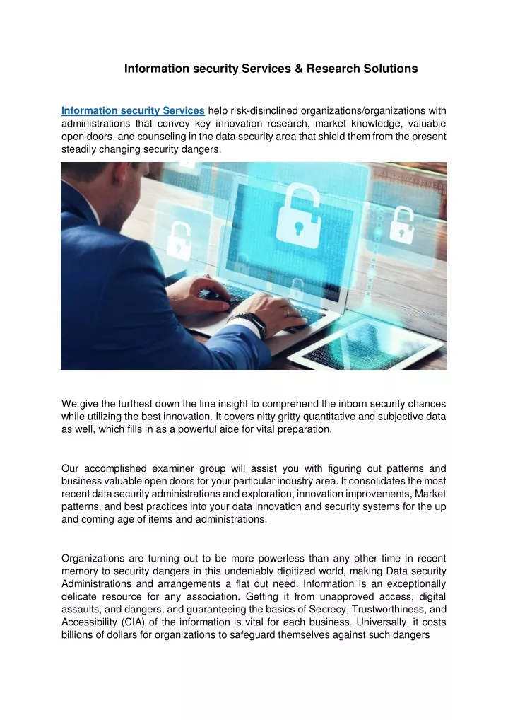 PPT - Best Information security Services & Research Planning PowerPoint ...