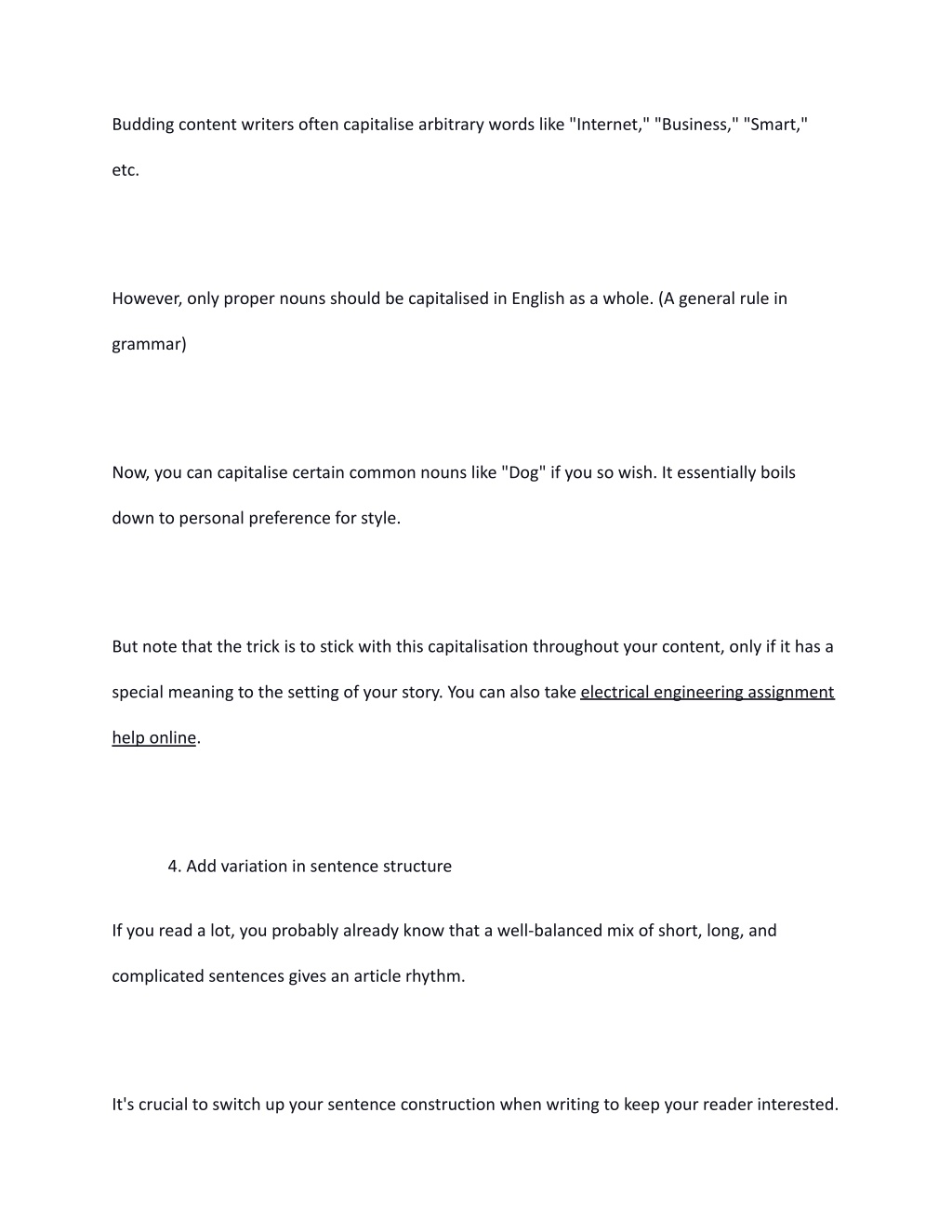 Ppt 4 Writing Rules For Budding Content Writers Powerpoint