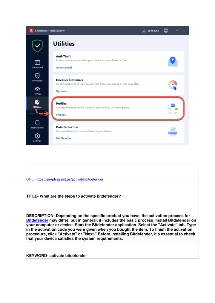 PPT - What are the steps to activate bitdefender? PowerPoint ...