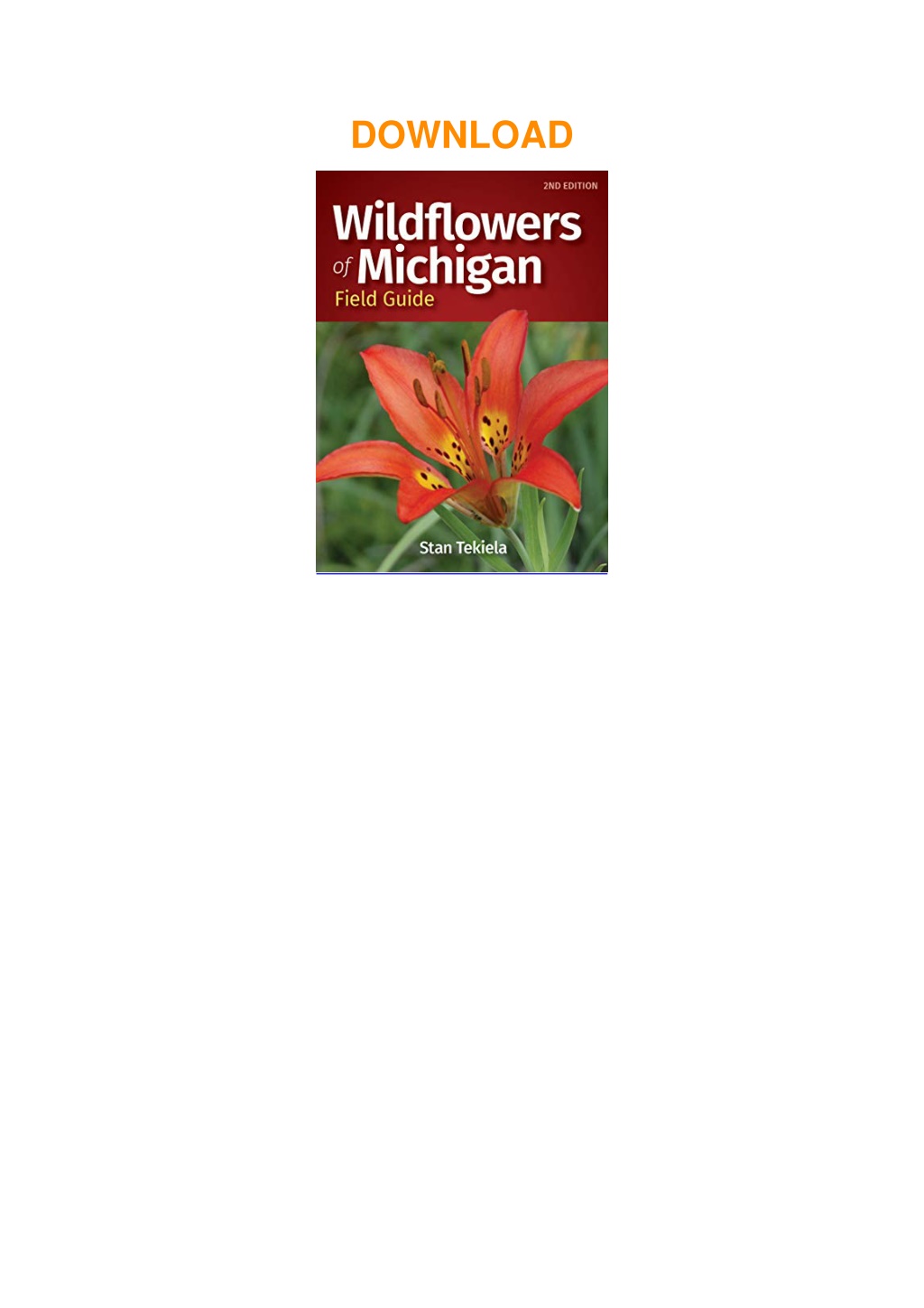 PPT - DOWNLOAD/PDF Wildflowers of Michigan Field Guide (Wildflower ...