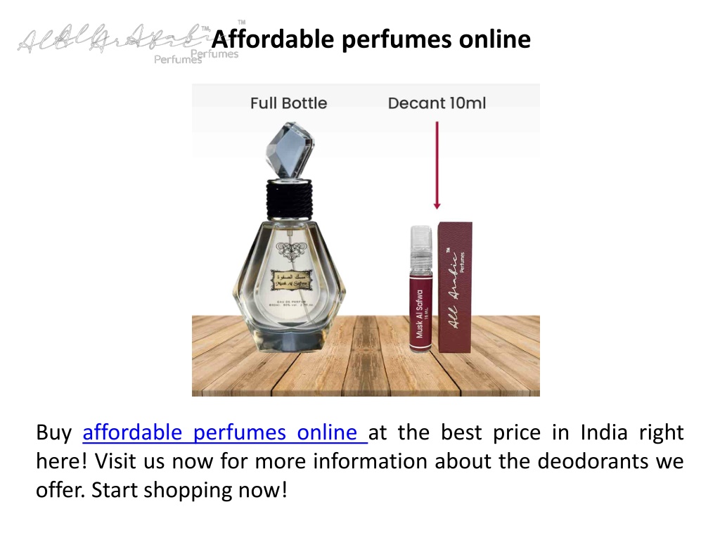 PPT - Affordable perfumes online PowerPoint Presentation, free download ...