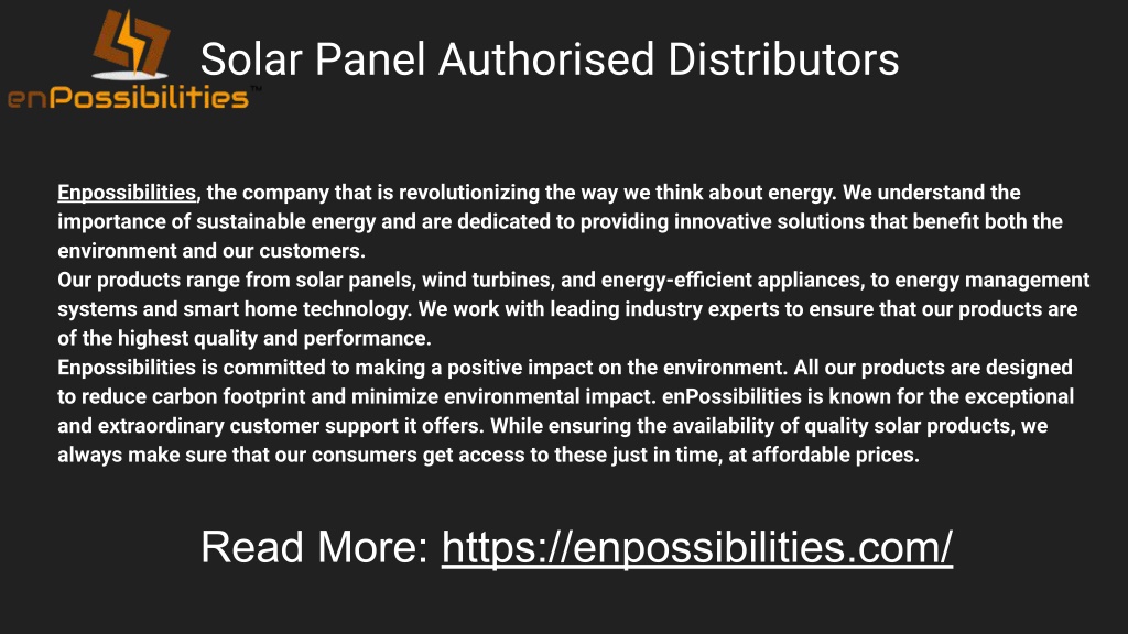 PPT - Solar Inverters Distributors in India PowerPoint Presentation ...