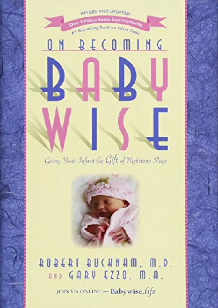 PPT - [DOWNLOAD] PDF On Becoming Babywise: Giving Your Infant the Gift ...