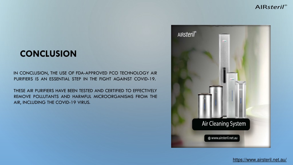 PPT - The Importance of FDA-approved PCO Technology Air Purifiers in ...